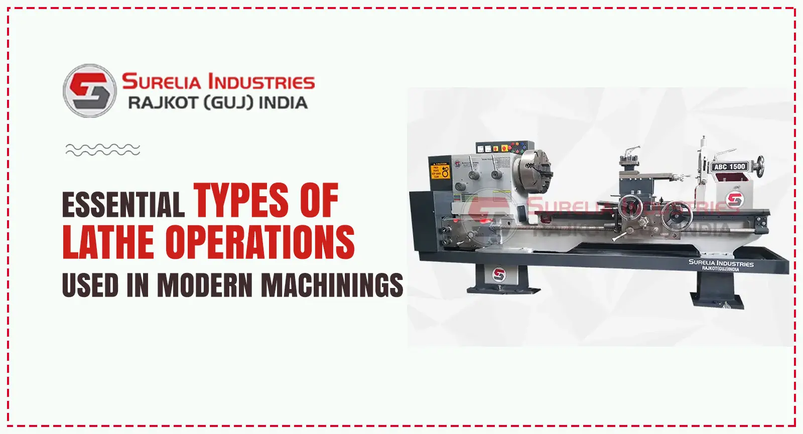 Types of Lathe Operations Explained for Industrial Machining